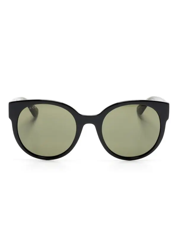 Gucci Round-frame Sunglasses - Green