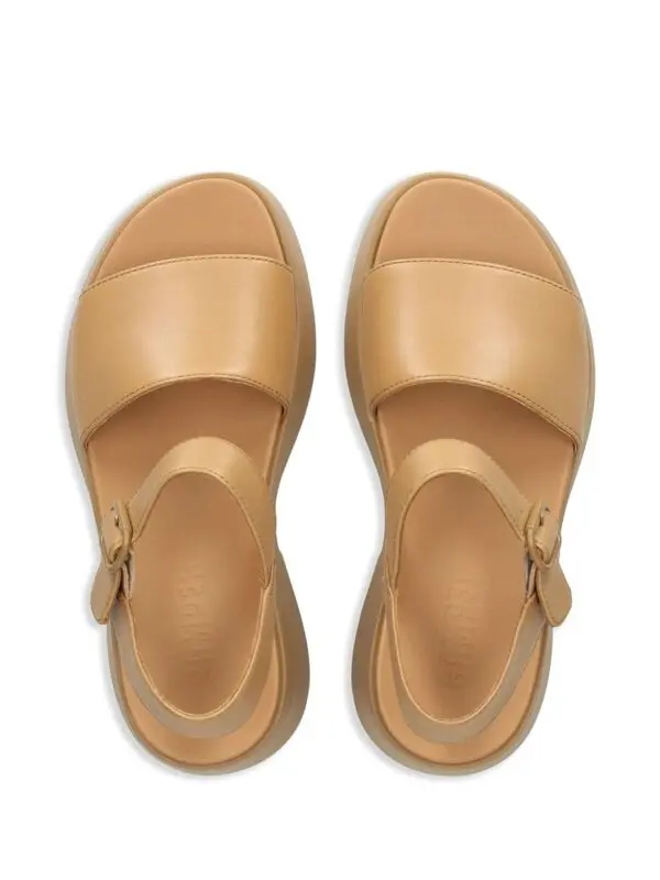 Camper Tasha 55mm Leather Sandals - Brown