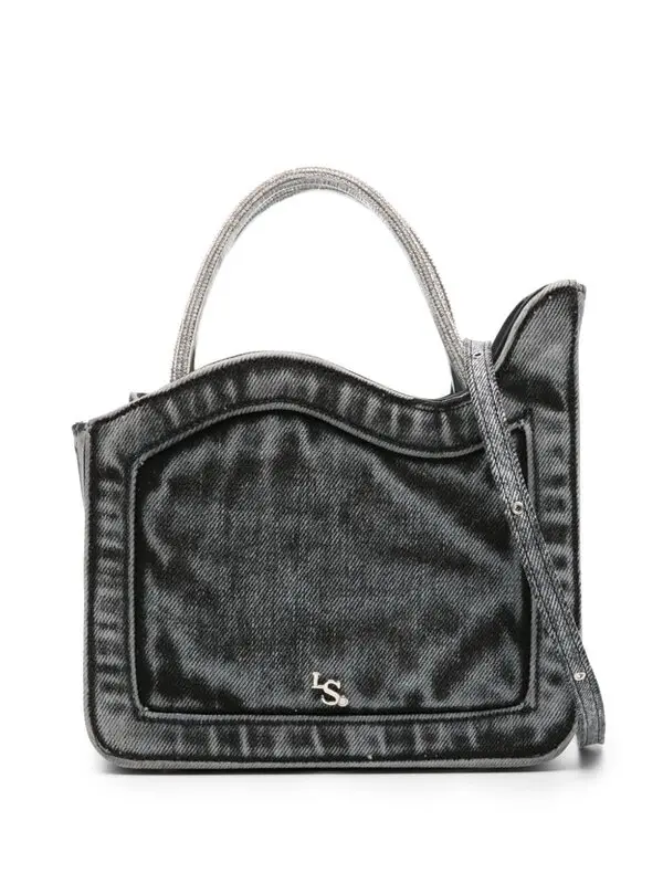 LE SILLA Ivy Distressed Denim Mini Bag