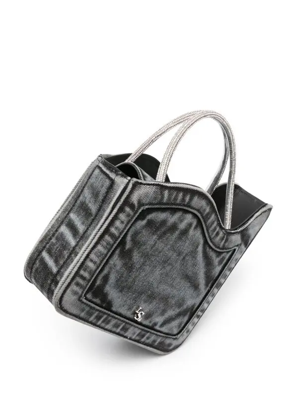 LE SILLA Ivy Distressed Denim Mini Bag