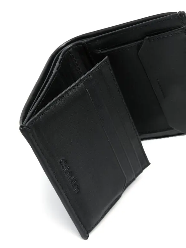 Calvin Klein Logo-lettering Leather Wallet
