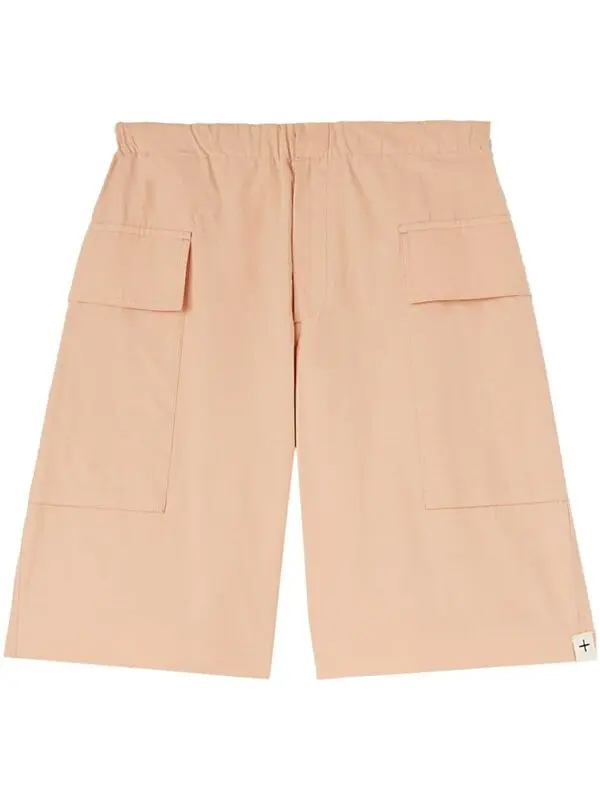 JIL SANDER Cotton Cargo Shorts