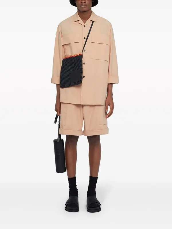 JIL SANDER Cotton Cargo Shorts