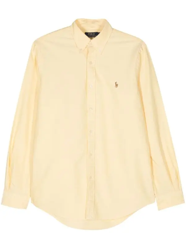 Polo Ralph Lauren Polo Pony-motif Cotton Shirt - Yellow