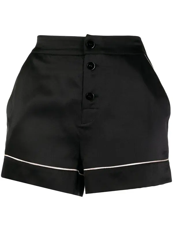 Agent Provocateur High-waisted Pyjama Shorts