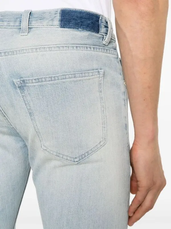 Eleventy Stonewashed Straight Leg Jeans