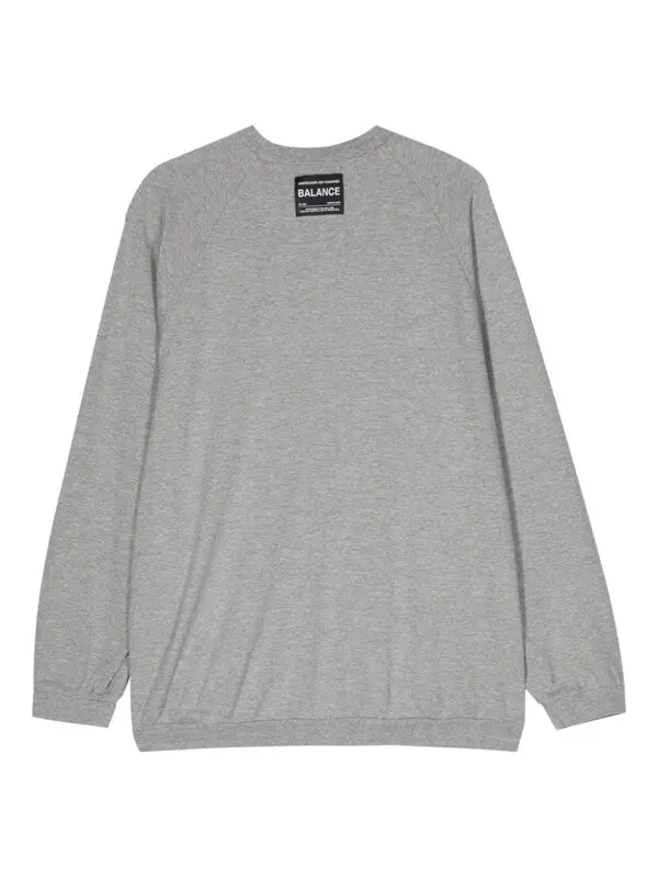 Undercover Logo Patch Cotton Sweatshirt - Grey
