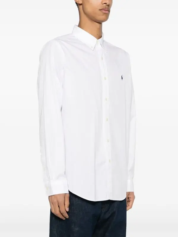 Polo Ralph Lauren Polo Pony Cotton Shirt - White