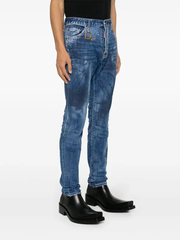 Dsquared2 Cool Guy Slim-fit Jeans - Blue