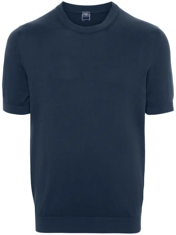 Fedeli Fine-knit T-shirt