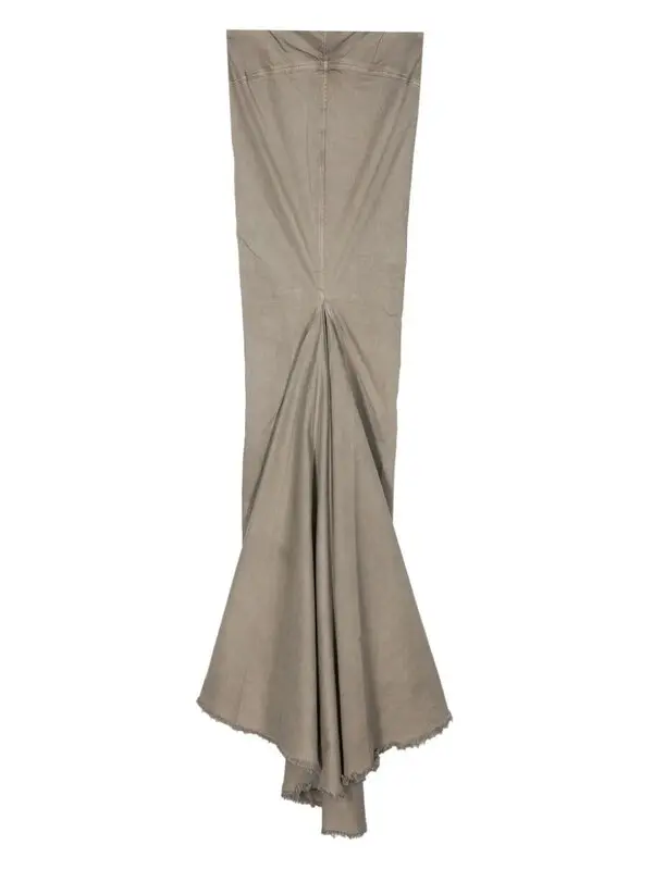 Rick Owens Al Pilar Denim Skirt