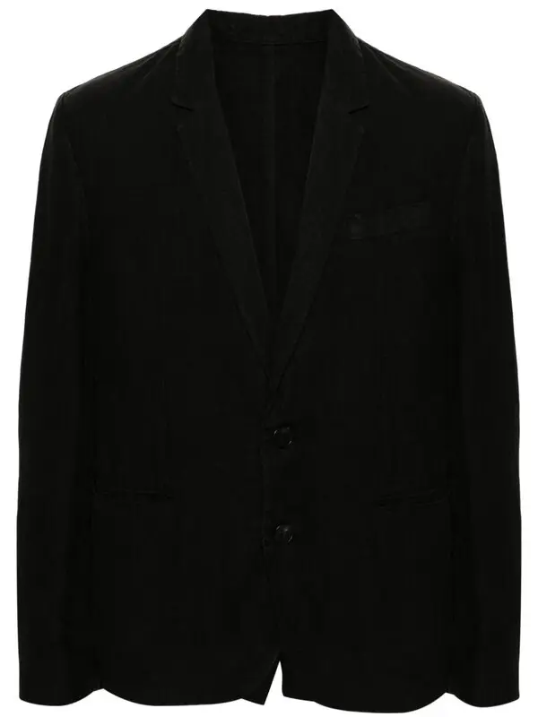 Zadig&Voltaire Viks Single-breasted Linen Blazer