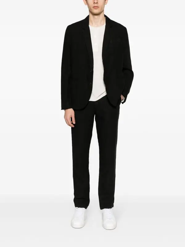 Zadig&Voltaire Viks Single-breasted Linen Blazer