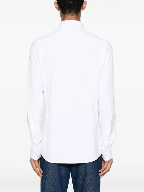 Hugo Classic-collar Slim-cut Shirt - White