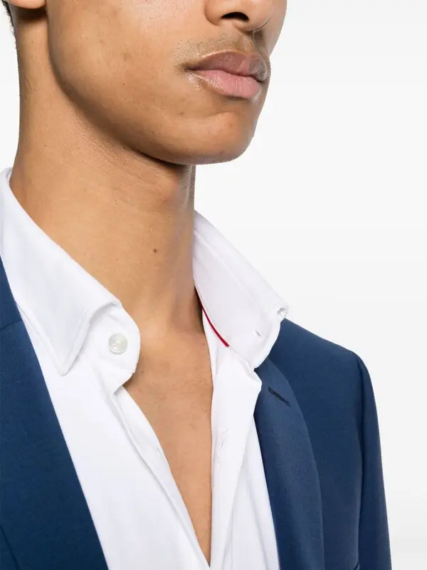 Hugo Classic-collar Slim-cut Shirt - White
