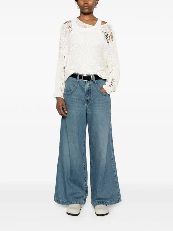 FRAME Skater High-rise Wide-leg Jeans