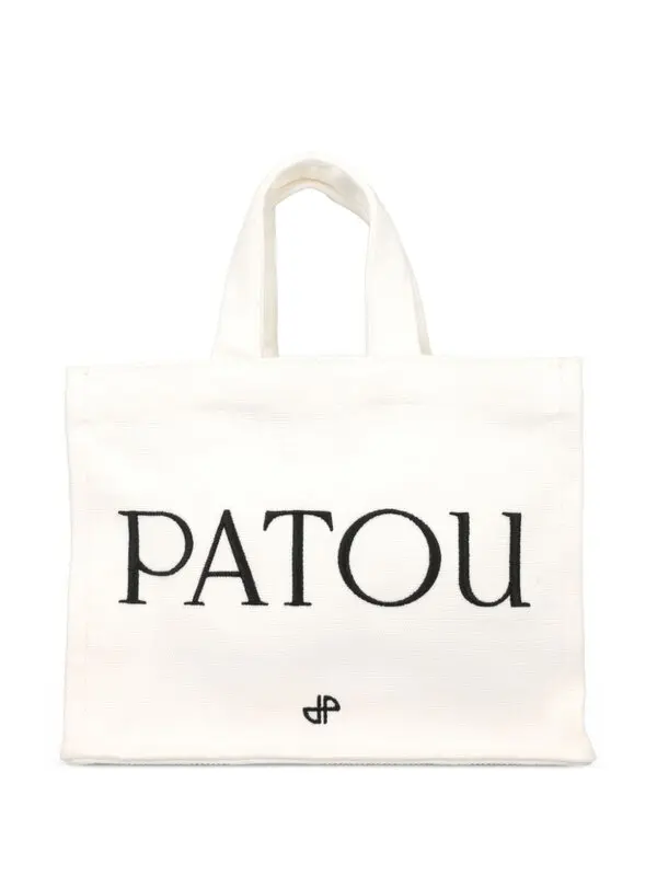 Patou Small Canvas Tote