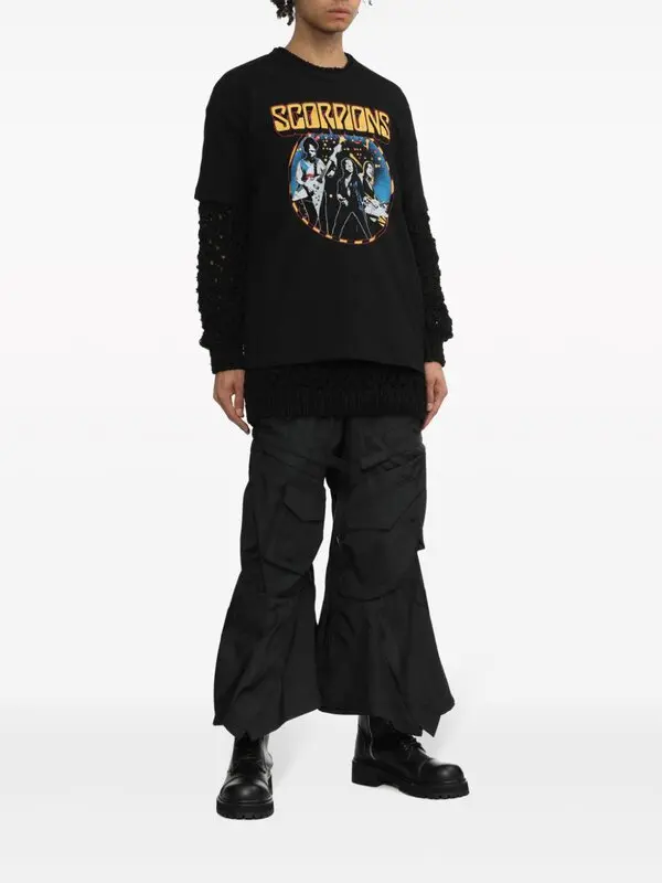 Junya Watanabe Graphic-print Cotton T-shirt