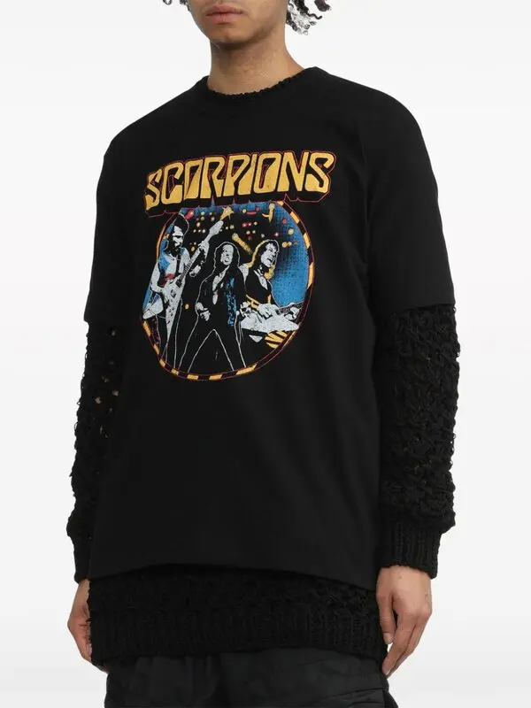 Junya Watanabe Graphic-print Cotton T-shirt