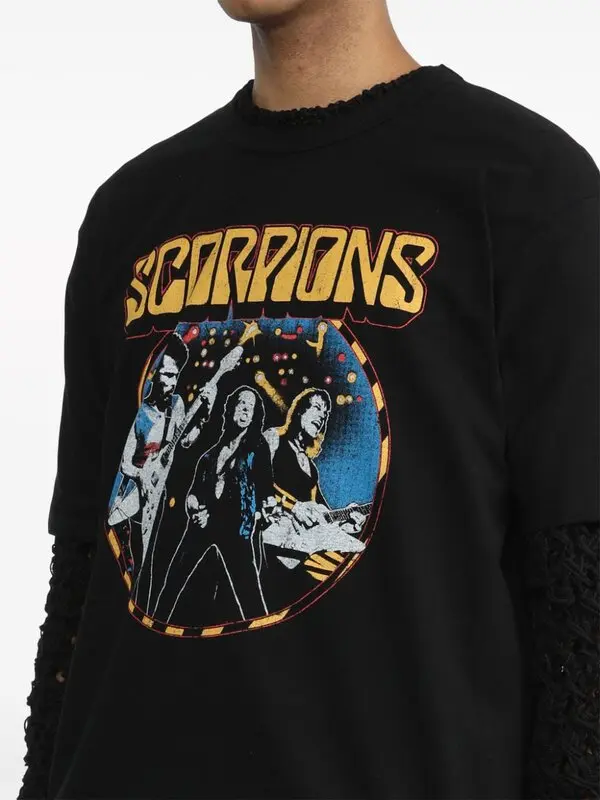 Junya Watanabe Graphic-print Cotton T-shirt