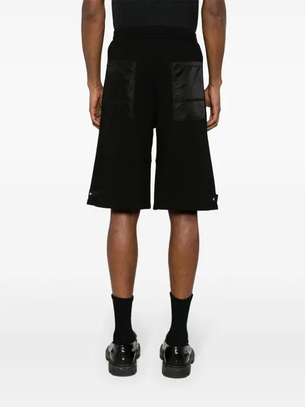 Alexander McQueen Logo-plaque Cotton Shorts