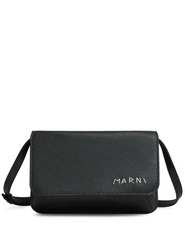 Marni Mending Leather Pochette Bag