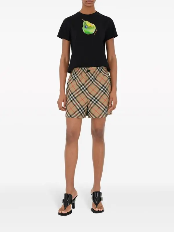 Burberry Vintage Check-print Shorts - Neutrals