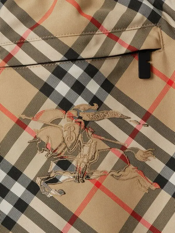 Burberry Vintage Check-print Shorts - Neutrals