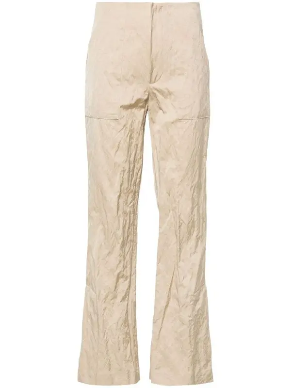 Gauchère Creased Tapered Trousers
