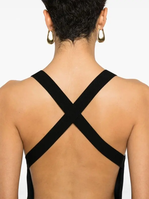 Gauchère Sleeveless Midi Dress