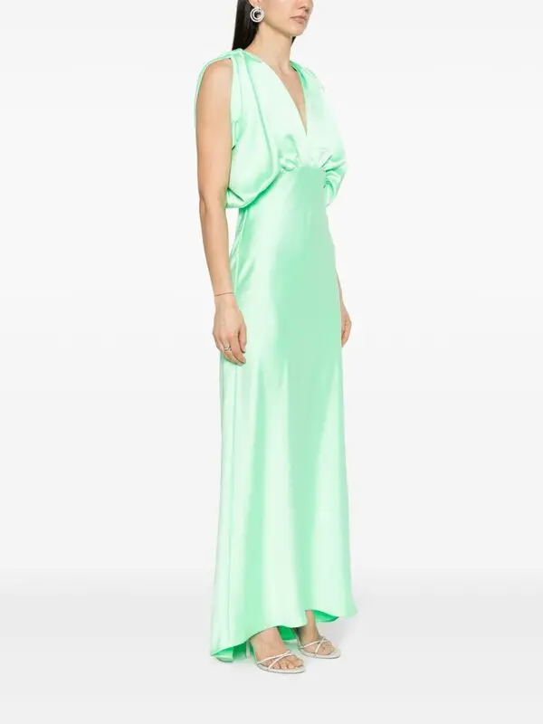 Pinko Dolcetto Satin Long Dress