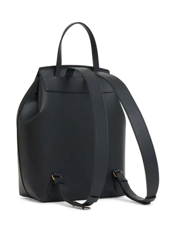 Mansur Gavriel Leather Backpack In Black - 20% Off  display picture 1