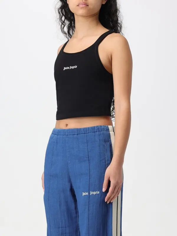 Palm Angels Cropped Tank Top