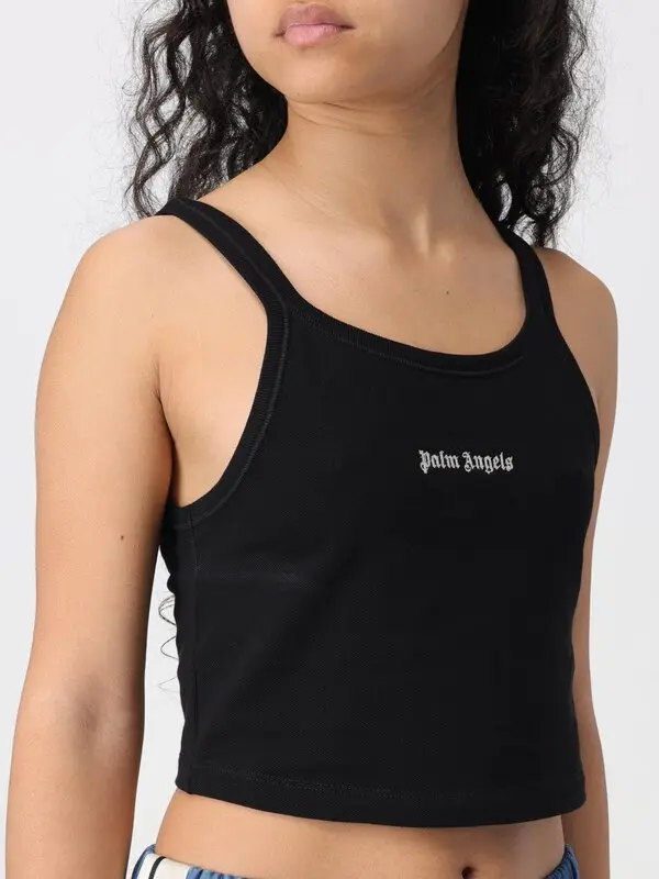 Palm Angels Cropped Tank Top