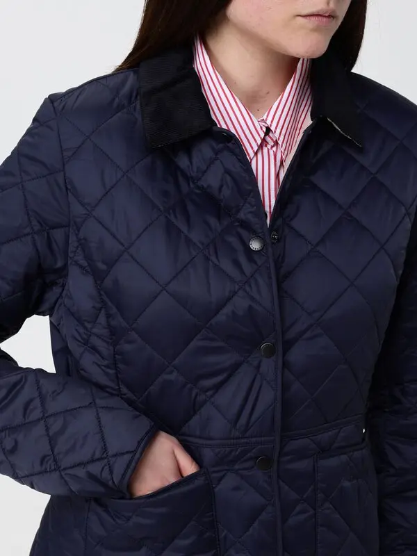 Barbour Quilted Nylon Jacket - Blue