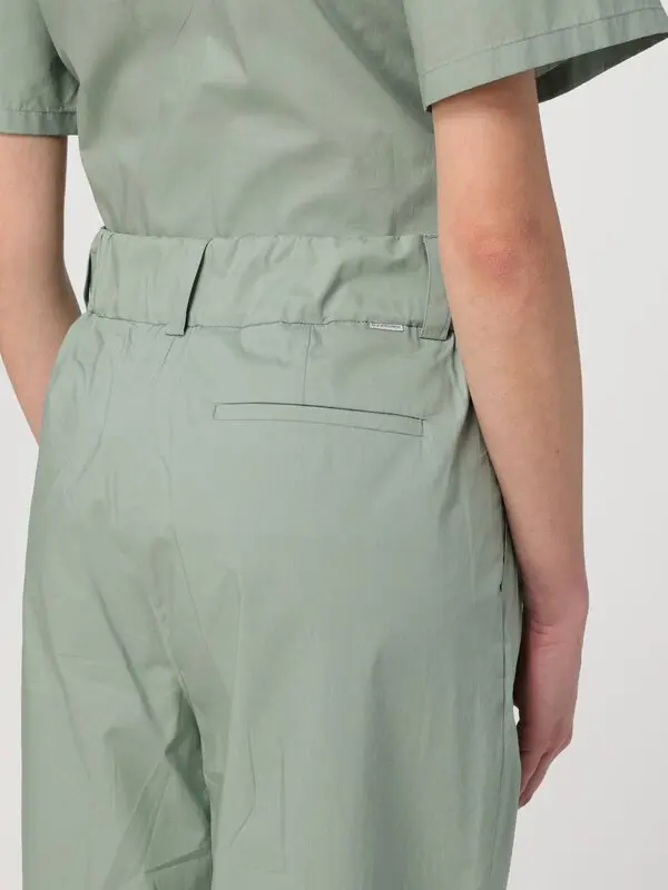 Woolrich Tailored Wide Leg Trousers - Sage