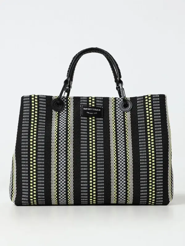 Emporio Armani Woven Tote Bag