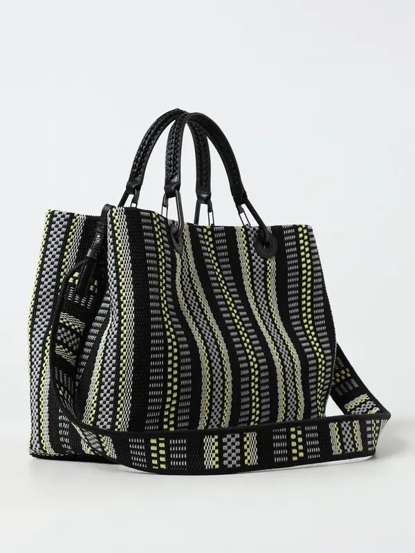Emporio Armani Woven Tote Bag