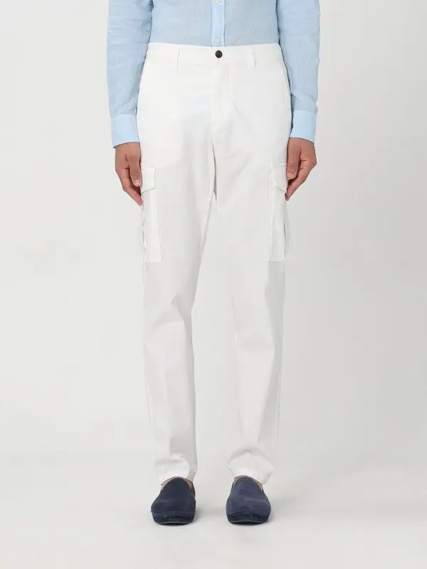 Eleventy Trousers - White