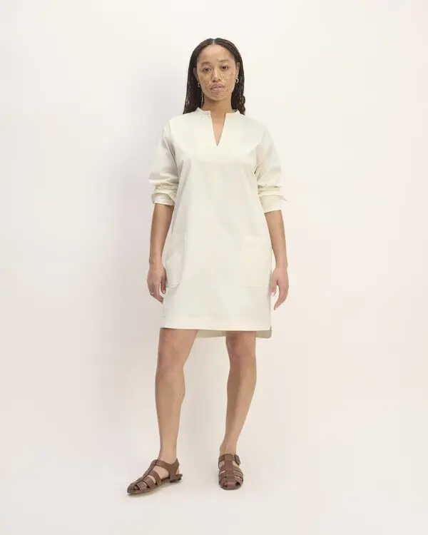 Everlane Long-sleeve Utility Mini Dress