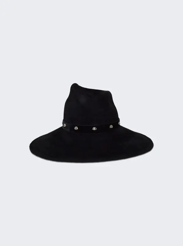GIGI BURRIS MILLINERY Drake Hat - Black