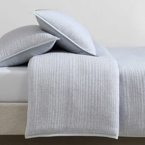 Calvin Klein Modern Ribbed Jersey 3 Piece Duvet Cover Set