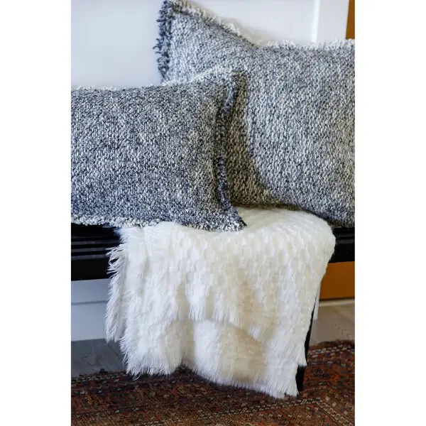 POM POM AT HOME Delphine Throw - Taupe
