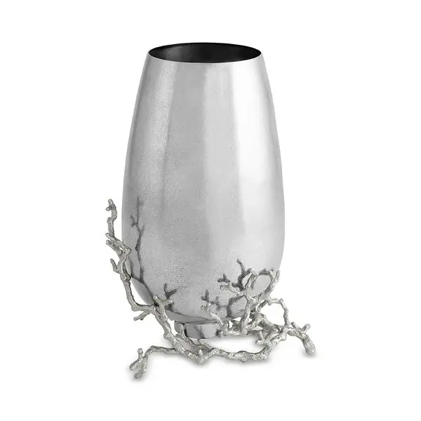 Michael Aram Ocean Reef Large Vase - Silver