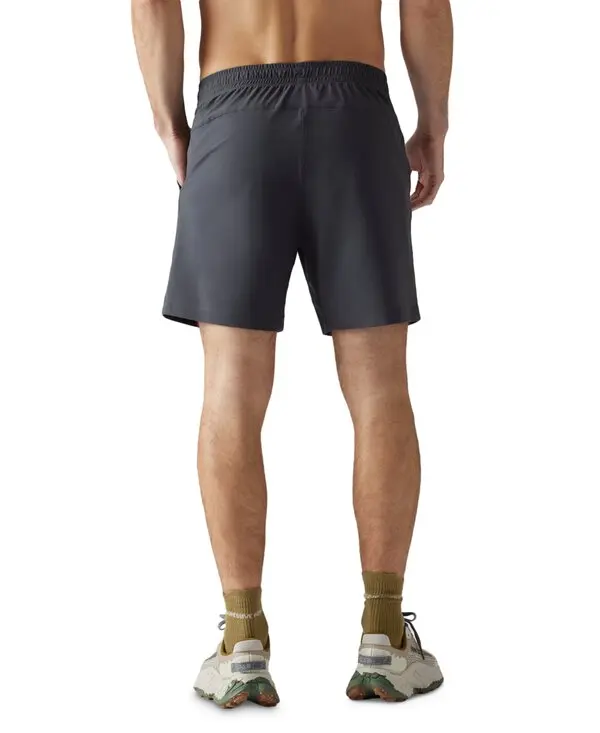 RHONE Pursuit 7" Drawstring Shorts - Asphalt