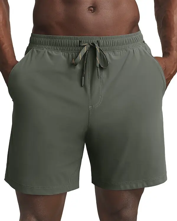 RHONE Pursuit 7" Drawstring Shorts - Olive Shadow