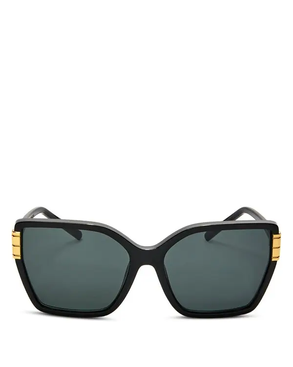 Tory Burch Flat Eleanor Square Sunglasses