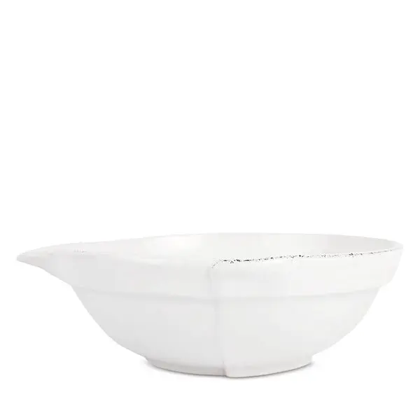 VIETRI Lastra Large Mixing Bowl - White