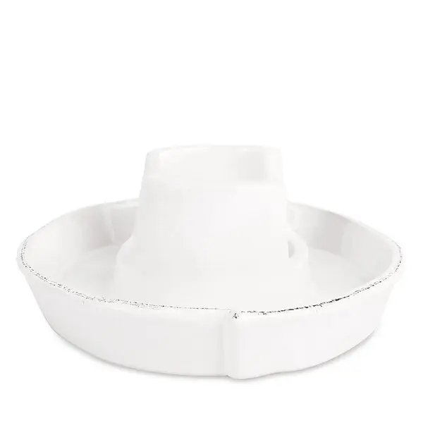 VIETRI Lastra Sponge Holder - White