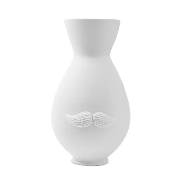 Jonathan Adler Mr. Mrs. Large Muse Vase - White